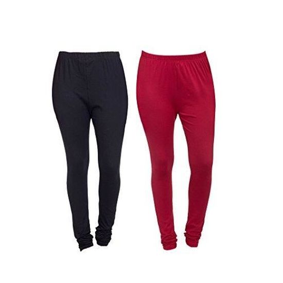 String NOSJE Plus Size femmes en coton lycra Churidar Leggings (pack de ...