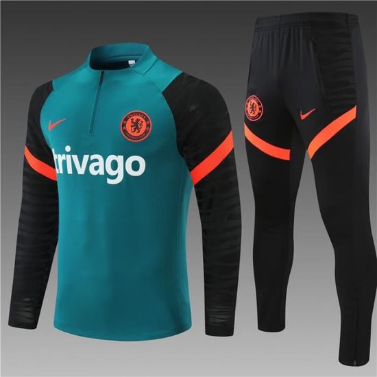 Taille:12-13 ans -Chelseaa FC Survêtement de Foot Training fit 21-22 ...