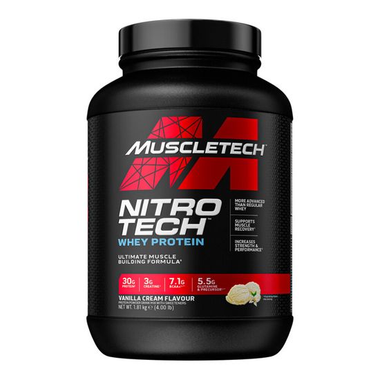 Whey isolate MuscleTech - Nitro-Tech - Vanilla Cream 1810g - Cdiscount ...