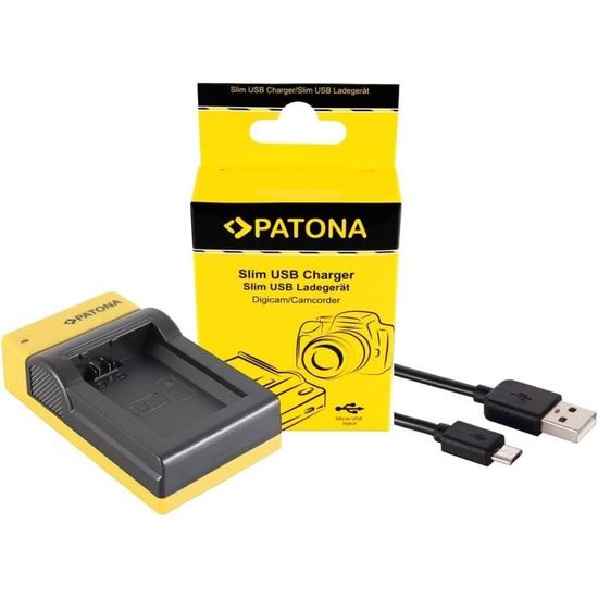 Chargeur Fin Pour Sony Dsc-Wx350-Compatible Avec Batterie Sony Np-Bx1-Station De Charge Avec ...