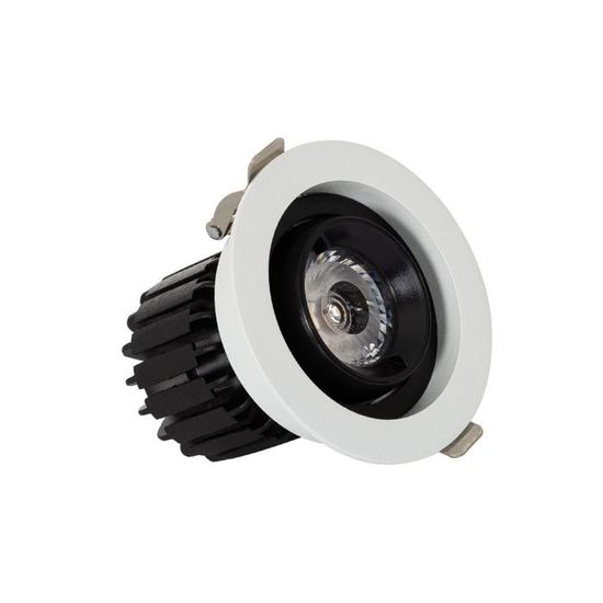 Spot LED Downlight COB Rond Orientable 360deg (UGR19) High Lumen CRI90 ...