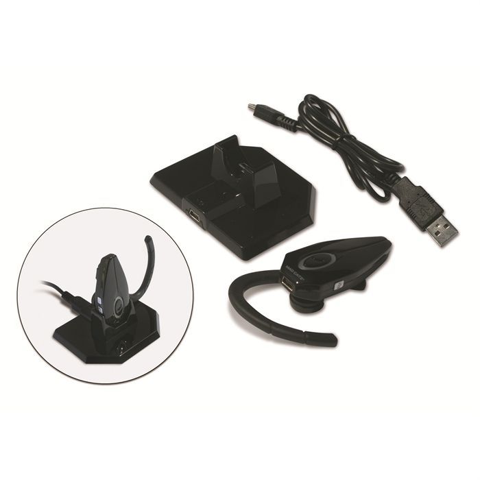OREILLETTE BLUETOOTH NOIRE & BASE RECHARGE/ PS3 - Cdiscount Informatique