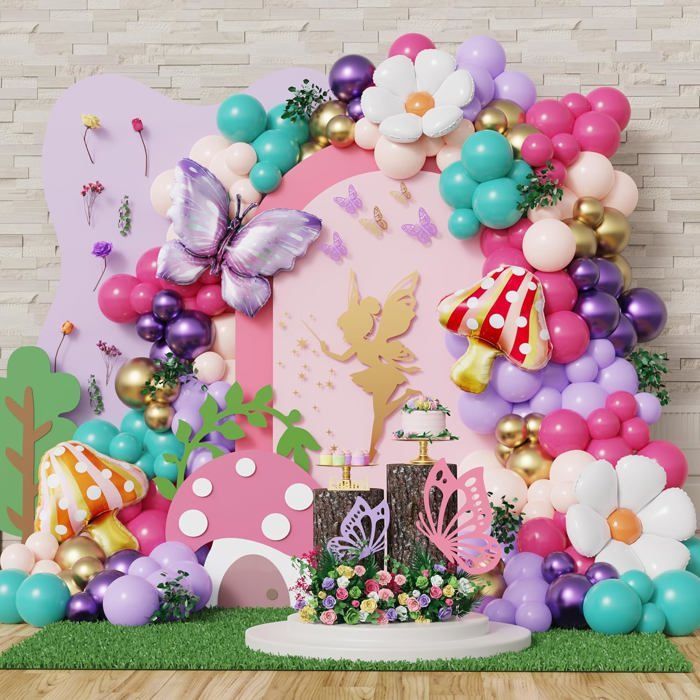 Guirlande De Ballons Papillon,159 Pièces Arche Ballon Pastel,Kit Arche ...