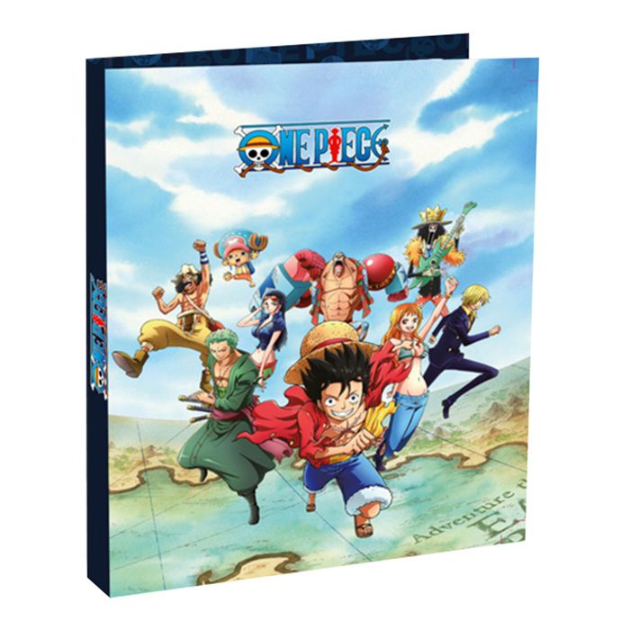 Classeur scolaire A4 ONE PIECE 4 anneaux - Cdiscount Beaux-Arts et ...