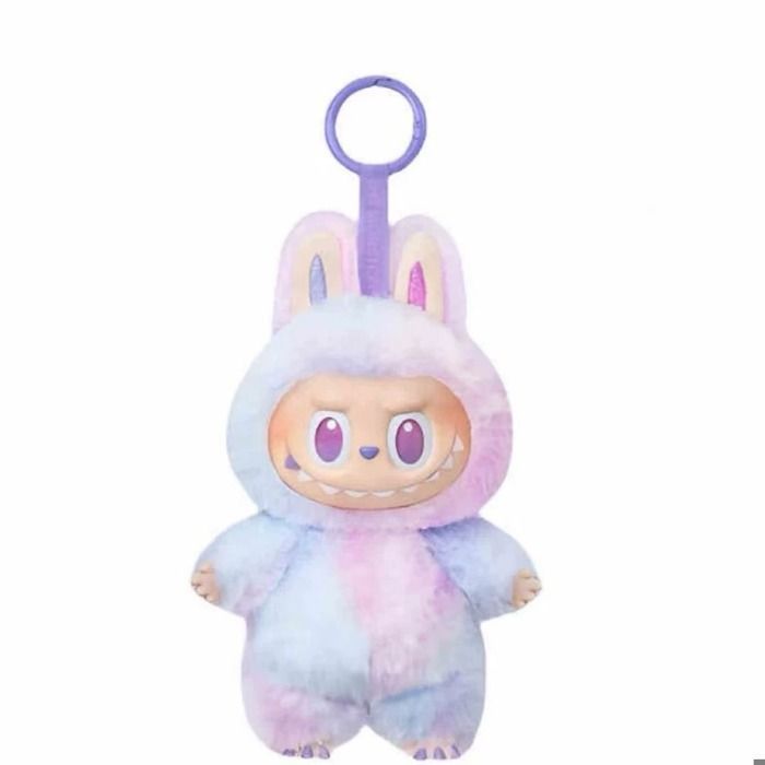 Labubu 3ème génération Monster Series jouet en peluche pour cadeaux -- Violet chanceux ...