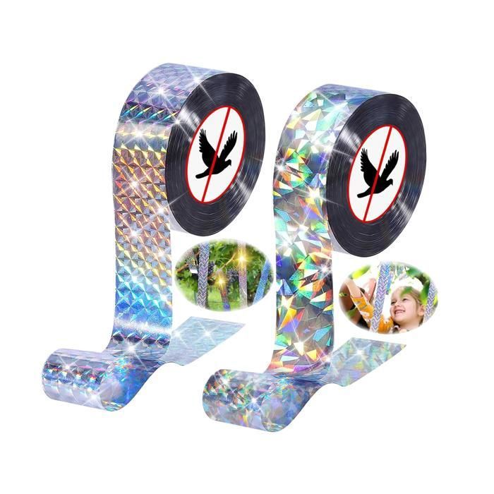 Anti Pigeon Bande Repulsive, Bande Répulsive Anti 80M x 4,5CM Double ...