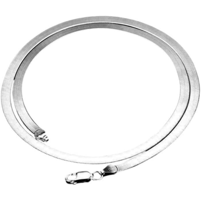 Chaîne De Serpent Plate Simple Déclaration Alliage Couloir En Alliage ...