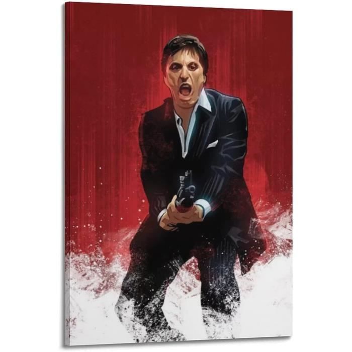 Scarface Al Pacino Poster Décoratif Sur Toile Poster Mural Et Image D ...