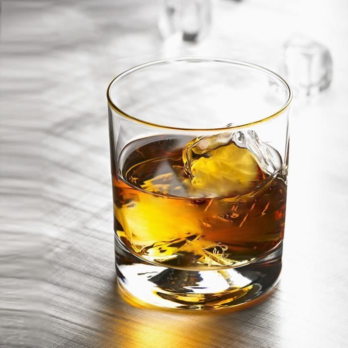20 CL Verre à Whisky, Verres a Whiskey Lot de 6 Pièces-200ml ...