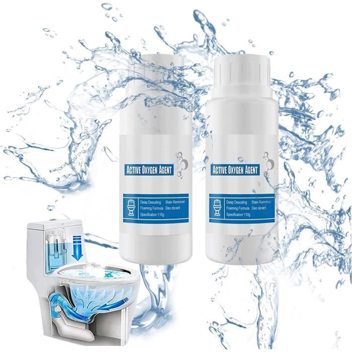 2Pcs 110g Splash Foam Toilet and Bathroom Cleaner - As Seen on TV ...