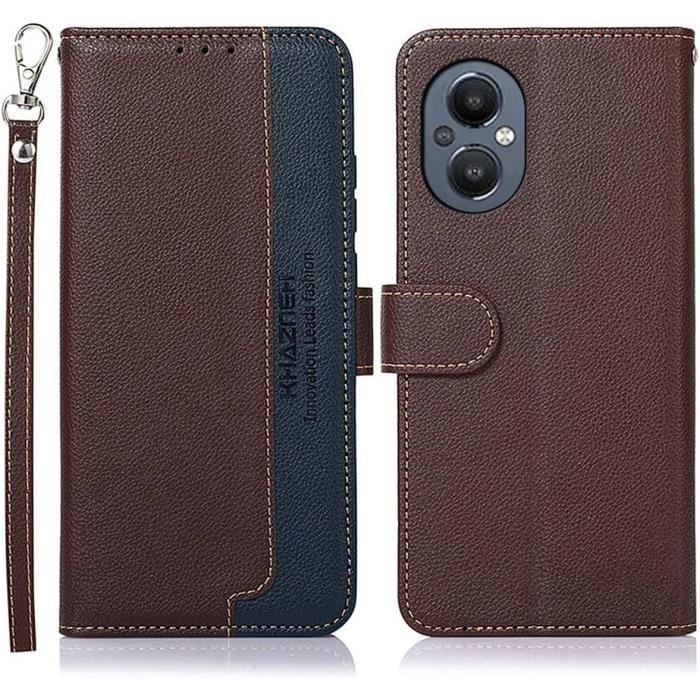 Cover OnePlus Nord N20 5G,Cover étui Cuir PU Souple Antichoc avec Fente ...