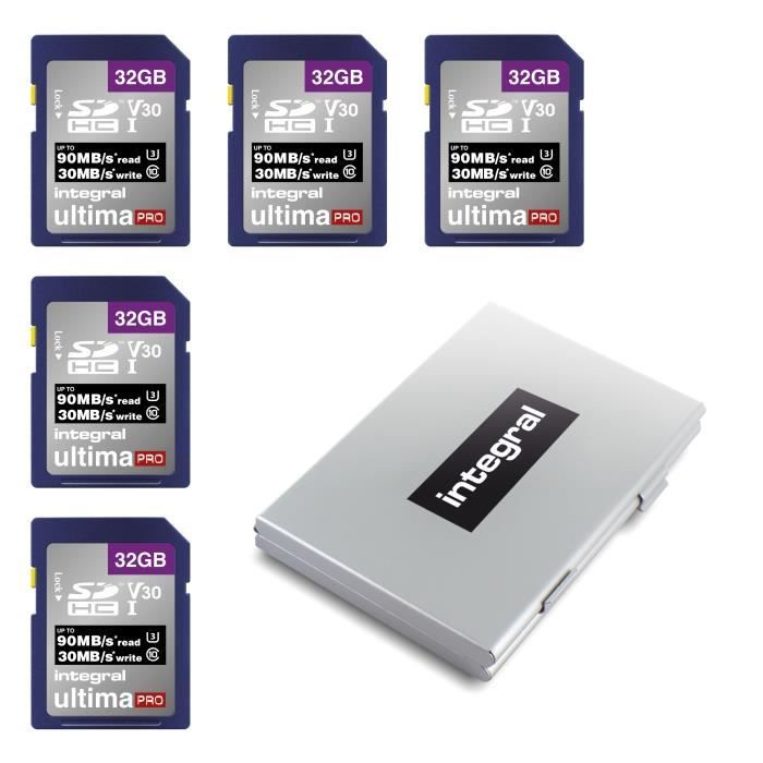 SD Card 5 pack - Cdiscount Appareil Photo