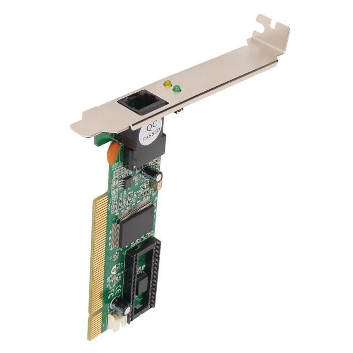 Carte réseau intégrée Carte réseau PCIE 10-100Mbps PCB Shell Type de ...