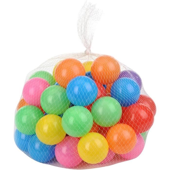 Hitburu Ball Pit Balls 50, Balles Colorées, Balles Molles, Résistantes ...