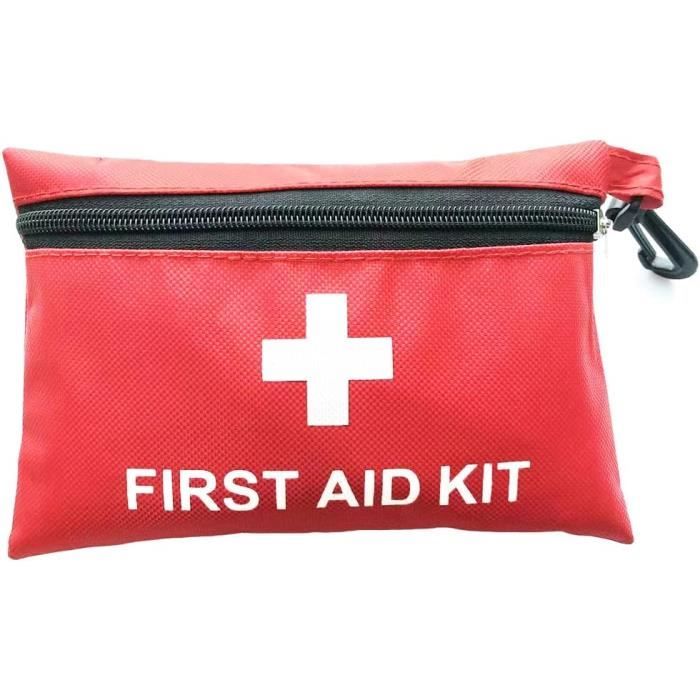 Trousse de Premier Secours, Mini Boîte Médical, 50 Pièces Boîte de d'urgence de Survie Extérieur ...
