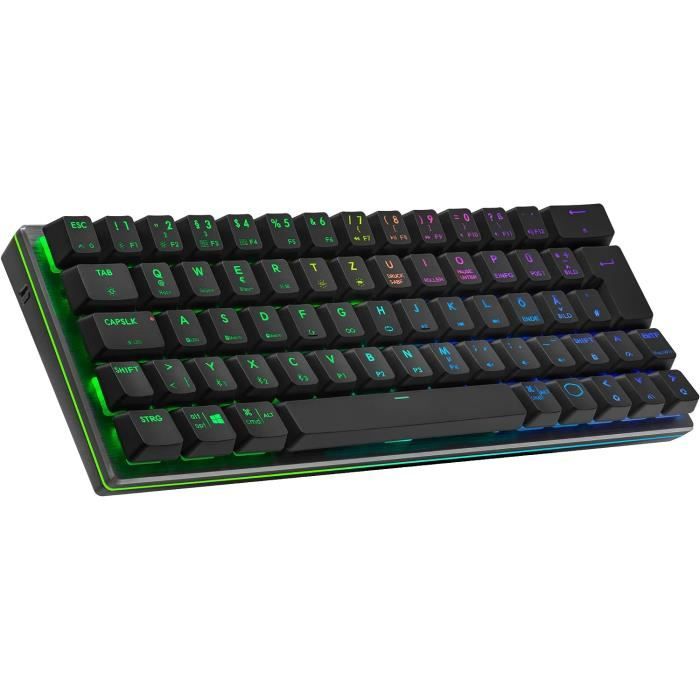 Sk622 Wireless Gaming Keyboard In Compact 60% Layout Flat Mechanical ...