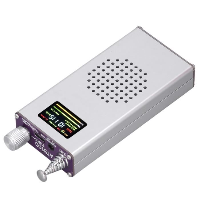 Récepteur Radio Portable Vbestlife Si4732 Écran Lcd Batterie Lithium Type C