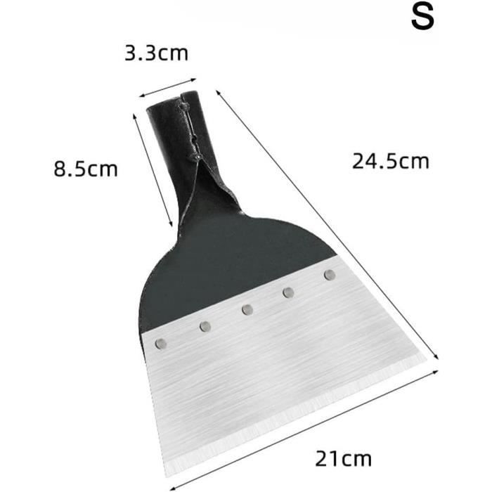 Pelle de nettoyage de jardin multifonction en acier plat pour la ferme ...