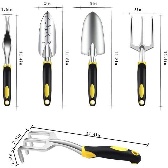 PELLE,Scale Shovel 1--Ensemble'outils de jardin, Kit de travail de ...