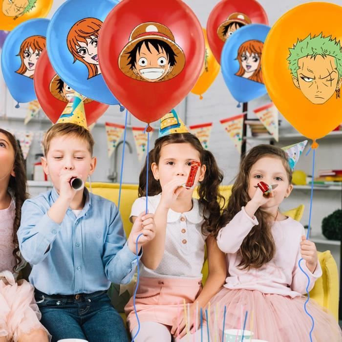 One Piece Décoration Anniversaire 32 Pcs,One Piece Fête Décoration ...