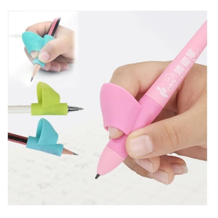 5 Pièces Grips pour Crayon, Guide Doigt Ecriture Enfant Ergonomique ...