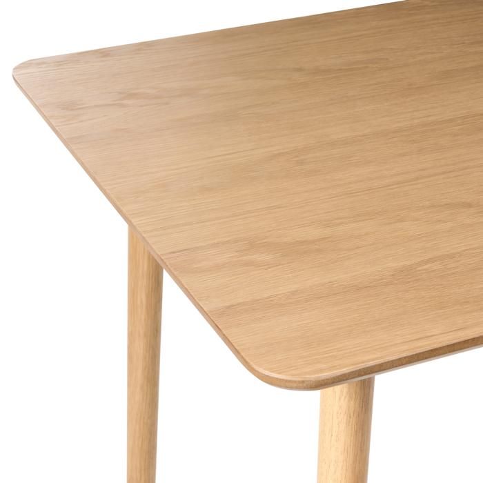 Table de repas ELVYN Chêne clair 140 cm 80 cm - Cdiscount Maison