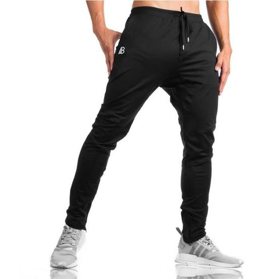 Pantalon de jogging homme - Marque - Modèle - 80% coton - Respirant ...