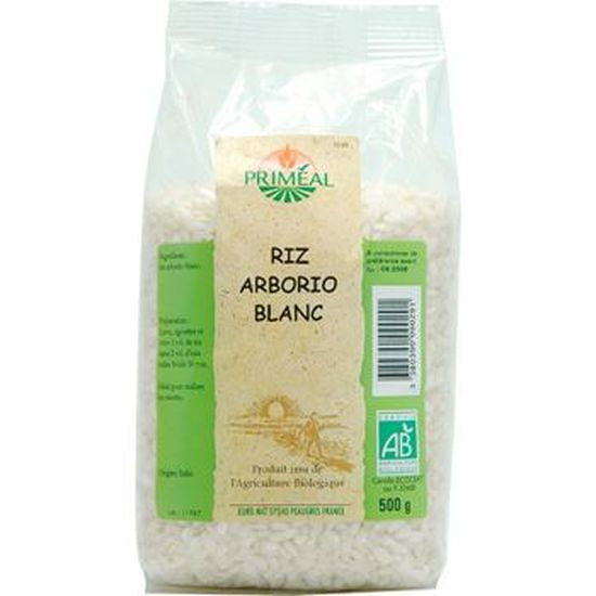 Primeal Riz Arborio blanc 500g - Cdiscount Au quotidien