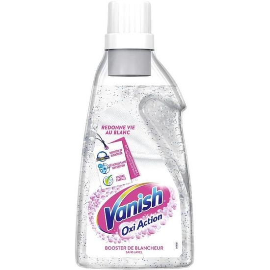 Vanish Oxi Action Booster de Blancheur - Détachant Textile & Raviveur ...