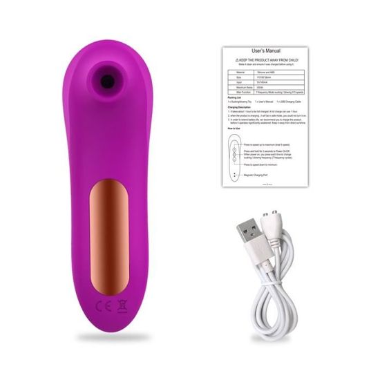 Gm11 Purple France Vibromasseur Pour Téton Et Clitoris Pour Femme Et