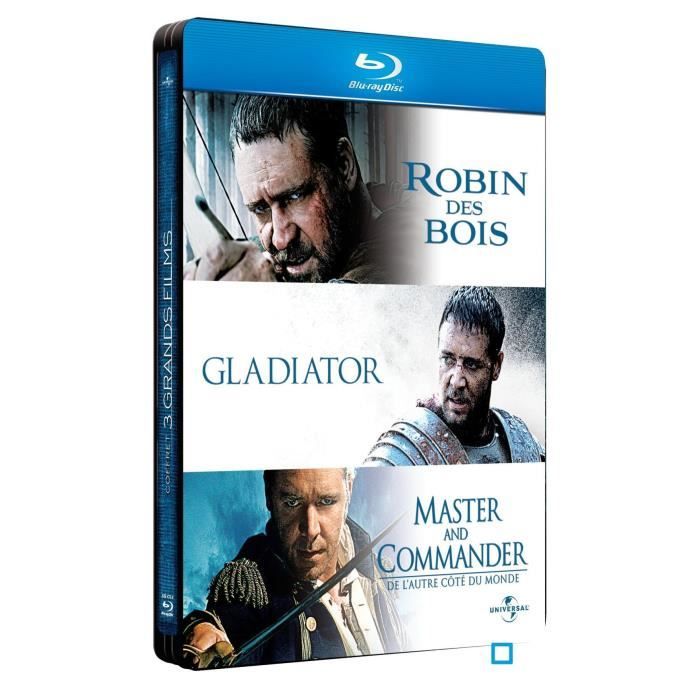 Blu-Ray Coffret Russell Crowe - Cdiscount DVD