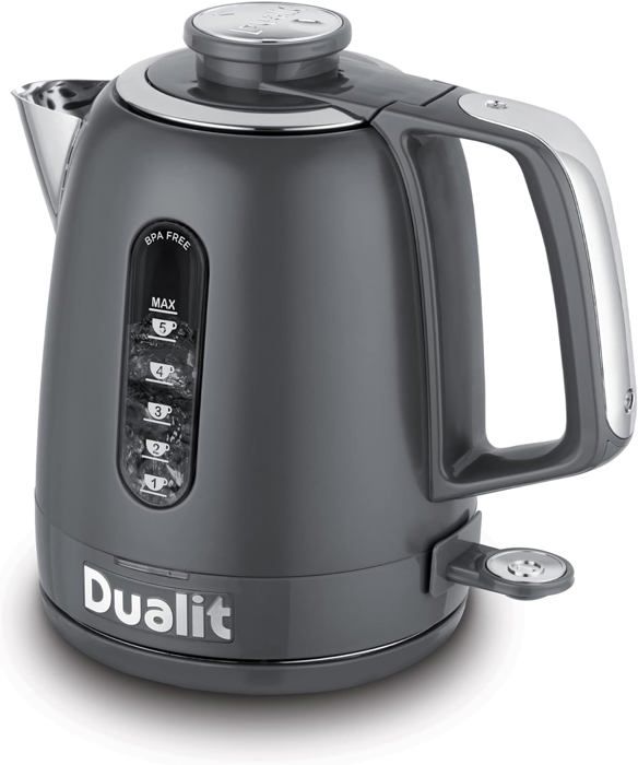 Bouilloire Electrique Inox et Grise Dualit Domus - Bouilloire Design ...