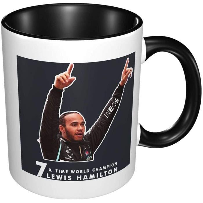 NA LeWiS HamIlton 7 TiME World Tasse à café en céramique ChaMPION pour ...