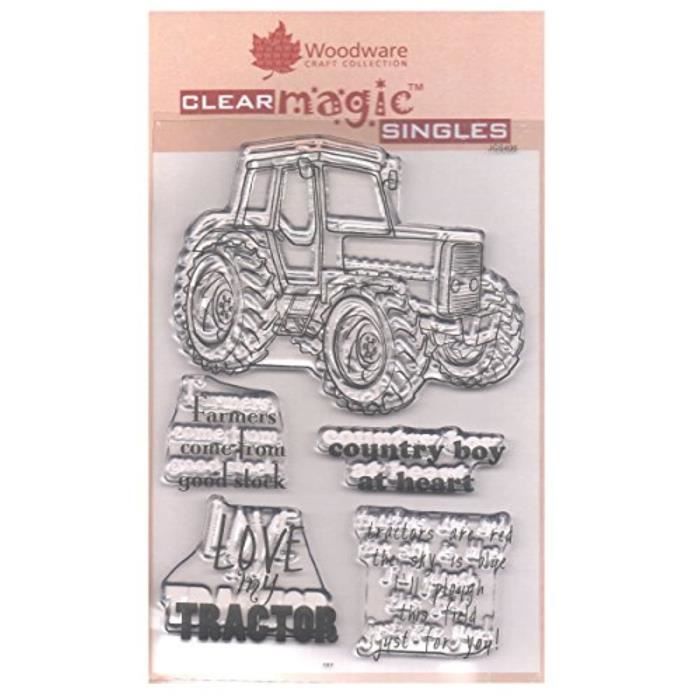 Jeu De Coloriage HDHFJ Jane Gill Clear Magic StampTractor, A6 ...