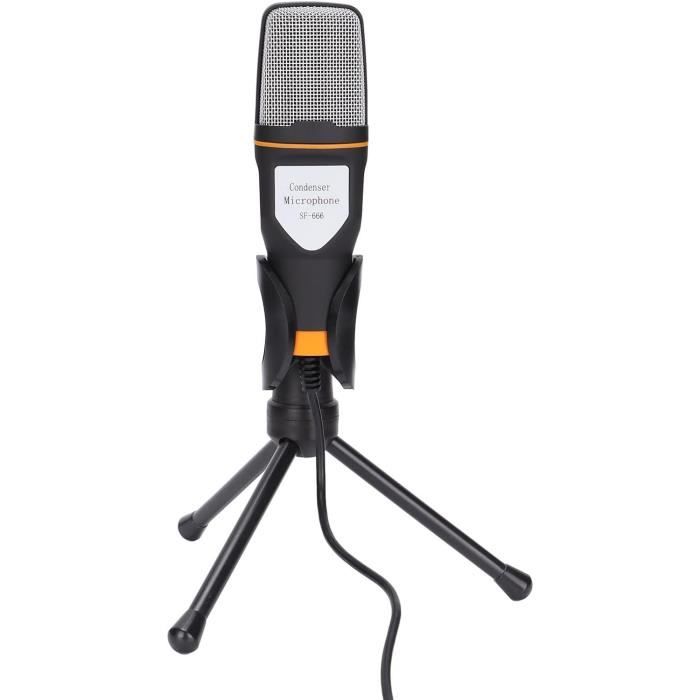 Microphone À Condensateur Omnidirectionnel, Microphone Usb Tête En ...