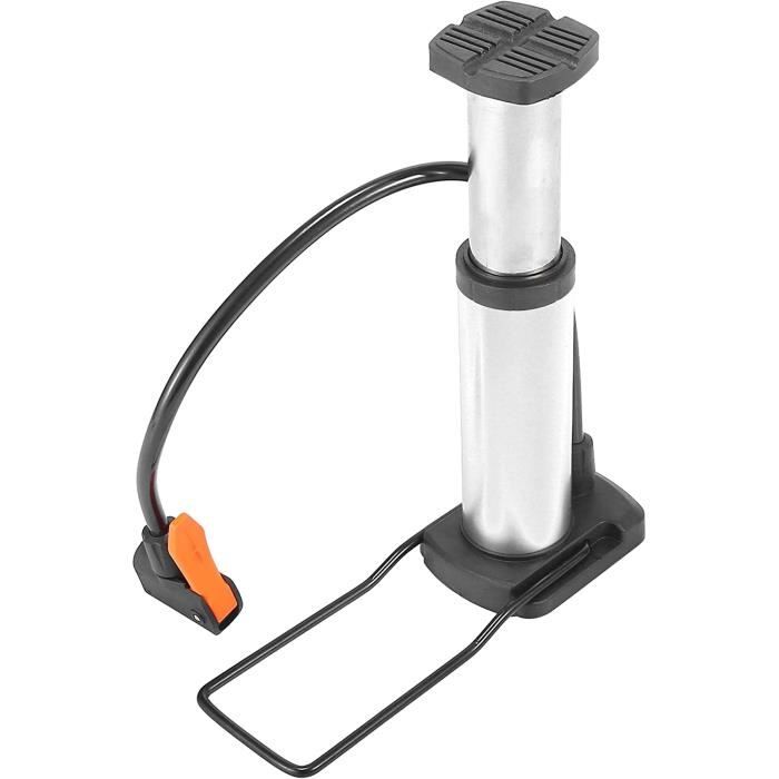 Vélo Pompe 120Psi Pied Pompe Kit avec Gaz Balle Aiguille Argenté[1088 ...