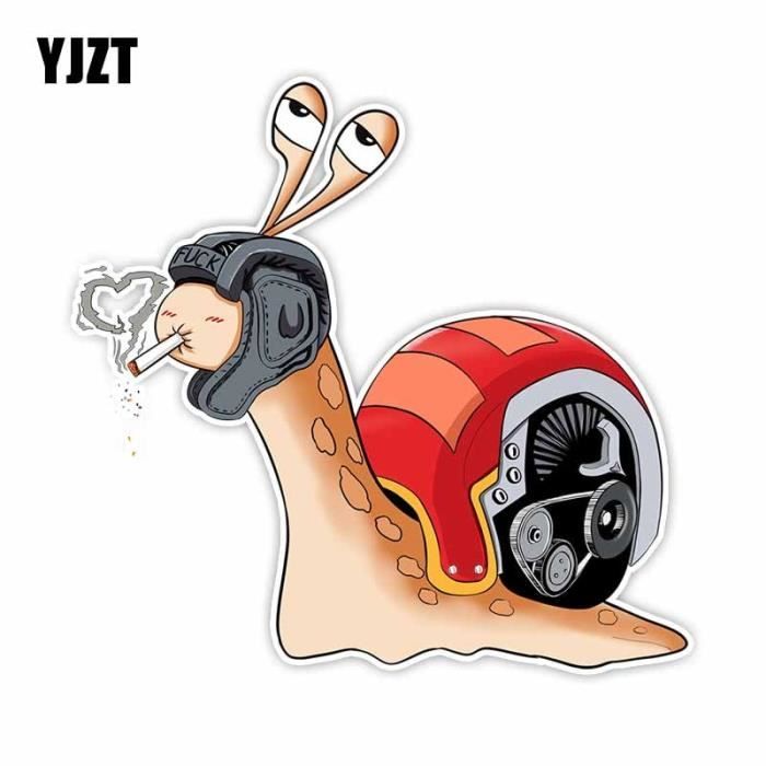 Pare-soleil,autocollant escargot de voiture en PVC 15.8, 16.5CM x C29 ...