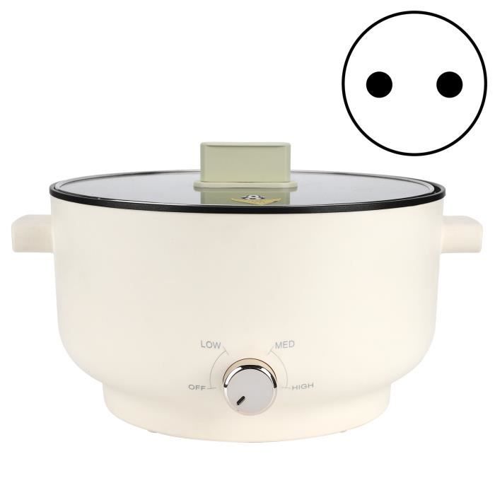 Akozon Pot électrique Mini cuiseur électrique multifonction Pots de ...