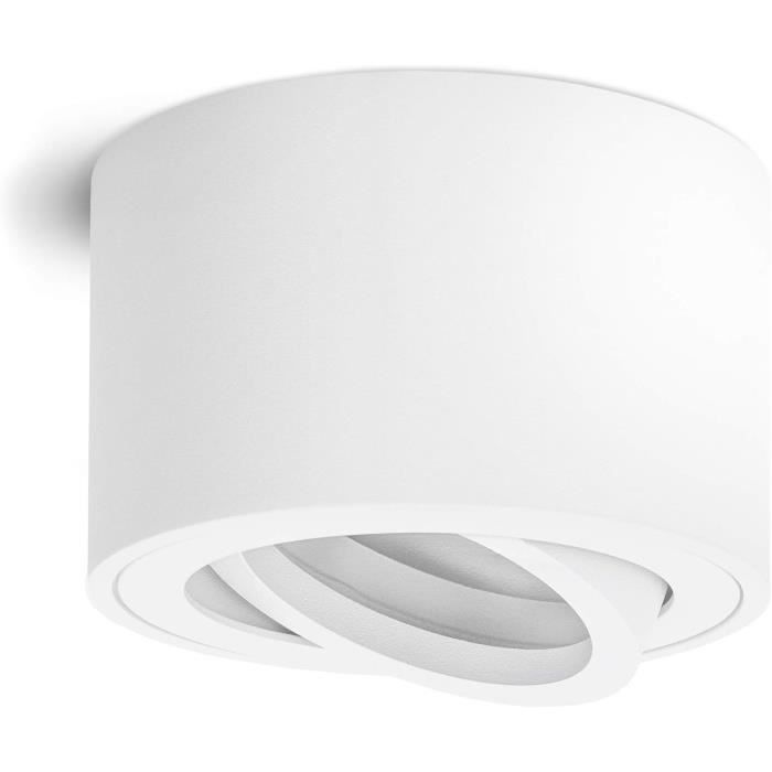 Smol - Spot Encastrable Ultra-Plat - Orientable, En Blanc Mat Et Rond ...