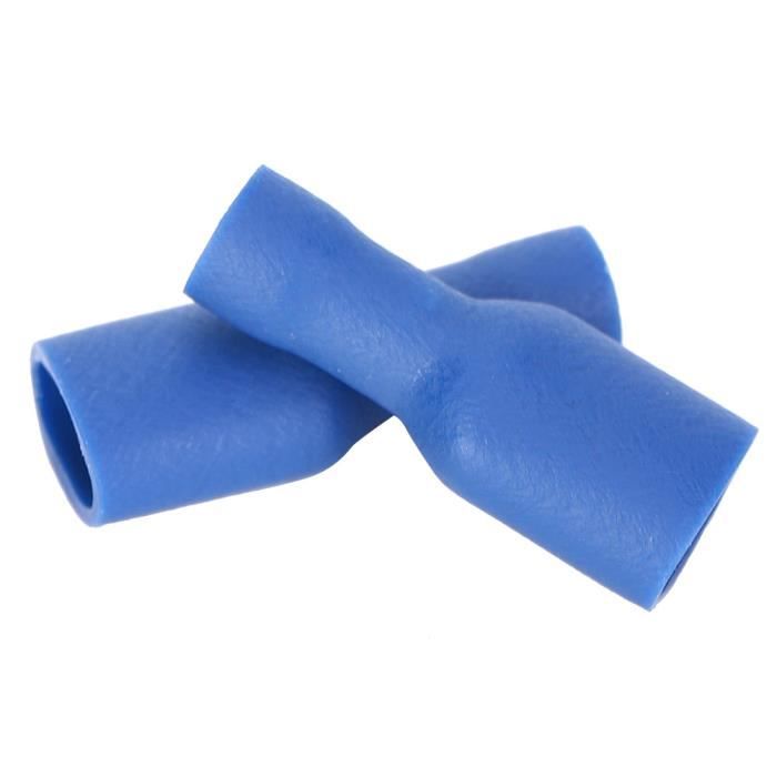 Cikonielf Connecteur de fil Terminal femelle durable bleu, borne de fil ...