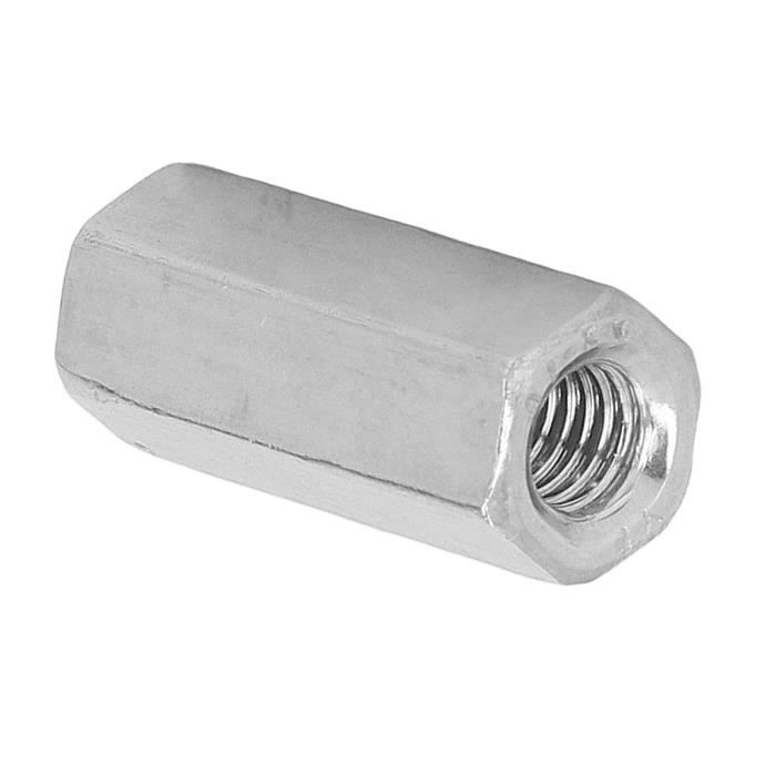LID- écrou d'accouplement à tige hexagonale 20 pièces écrou d'accouplement hexagonal M6x1 L25mm ...