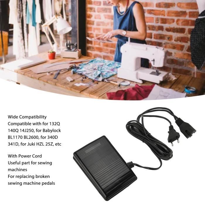 DEX pédale de commande au pied avec cordon d'alimentation Pédale de ...