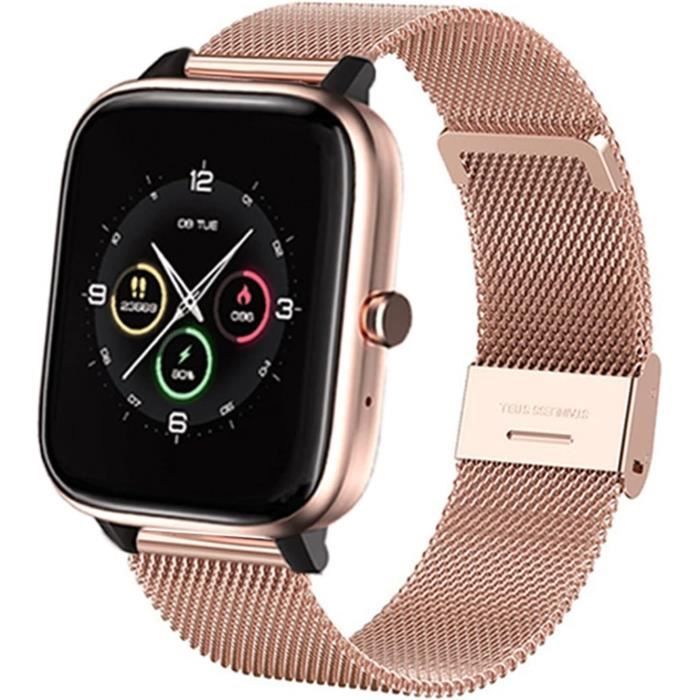 Montre Connectée Smart Watch Hommes Femmes Étanche Cardiquer La ...