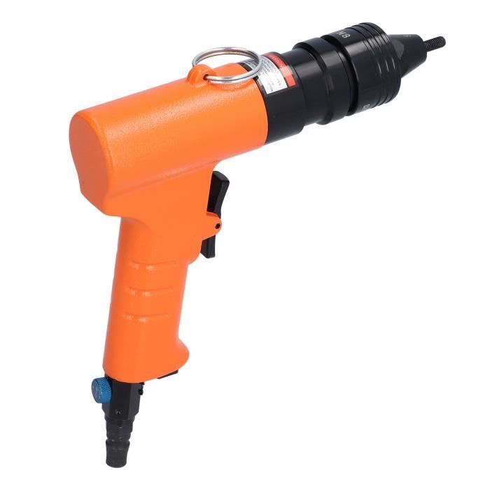 JIT Outil de rivetage pneumatique pour riveteuse pneumatique avec pistolet à riveter pneumatique ...