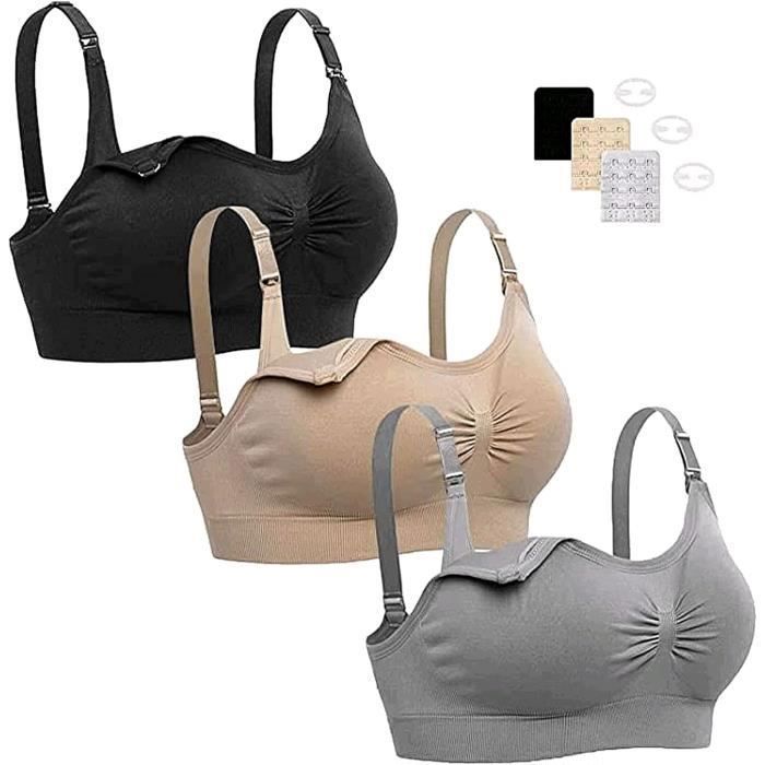3 pièces Soutien-Gorge d'allaitement, Soutien-Gorge De Maternité sans ...