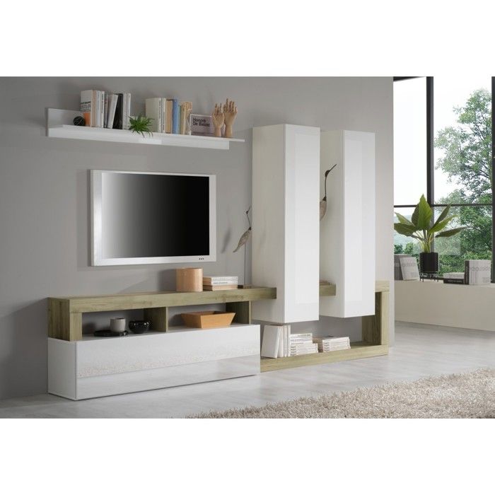 Ensemble de meubles de salon design avec nombreux rangements collection ...