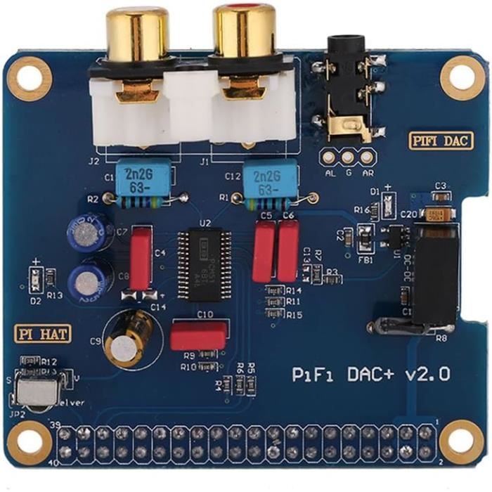 Hifi Digi Dac & Hifi Digi Audio Carte Son Pour Raspberry Pi 3 Modèle B ...