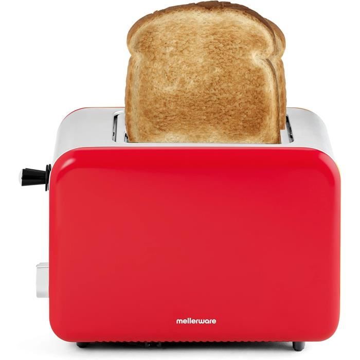 Toaster Grille-Pain Crispy! 850W | Design Originale compacte | Trois ...