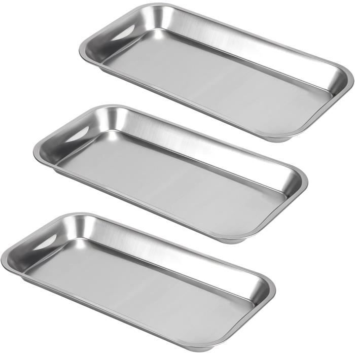 Plateau de Laboratoire, Plateau de Rangement Acier Inoxydable ...