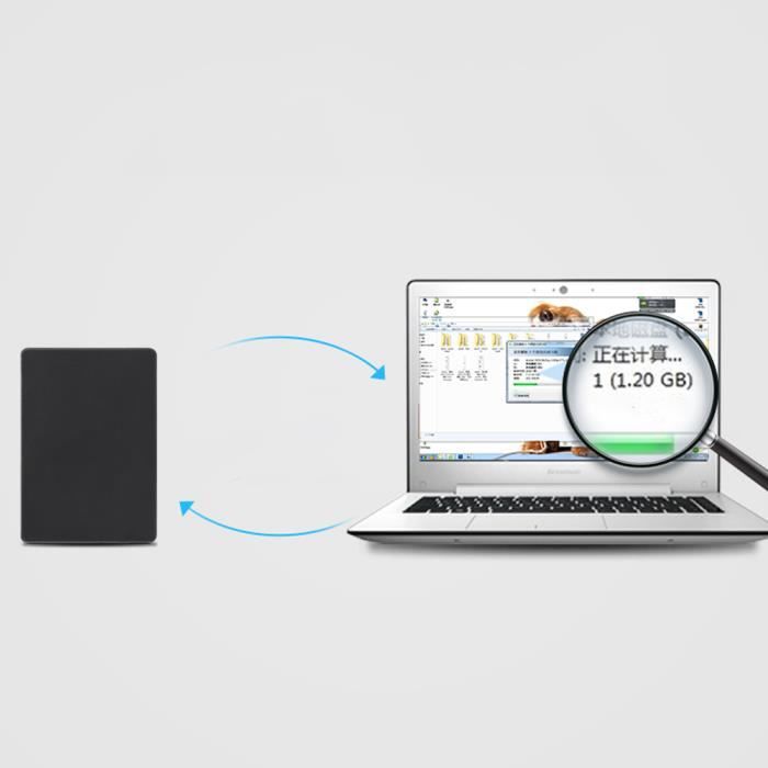 TMISHION Boîtier de disque dur IDE Boîtier de disque dur mSATA SSD vers ...